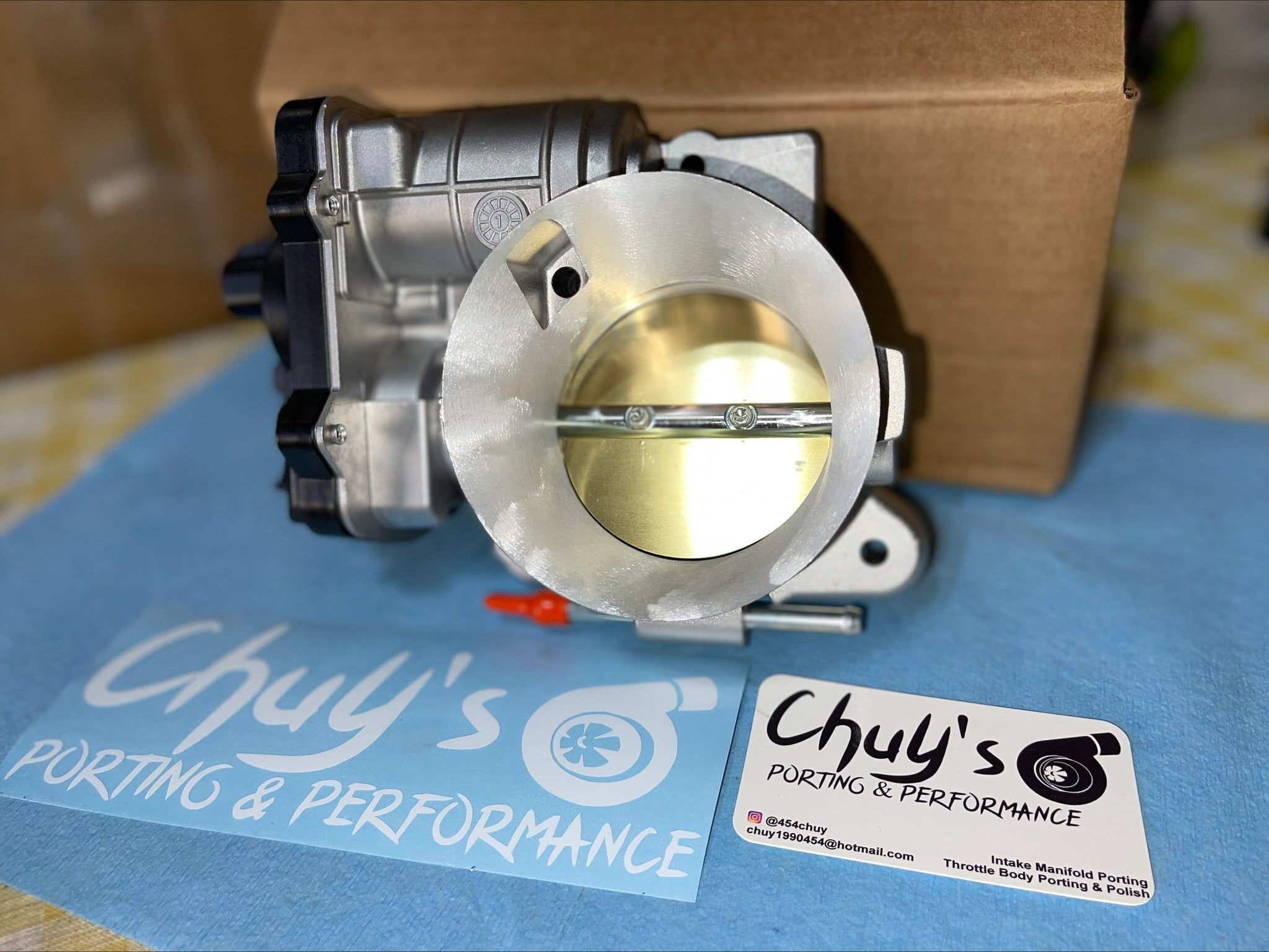 New OE GM 3 Bolt (03-07c) DBW Throttle Body- PORTED BY CHUY – Glenn's ...