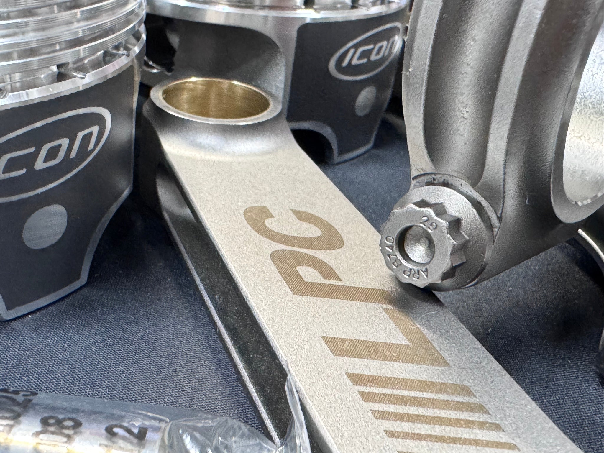 "Low Buck" Forged Piston & H-Beam Rod Kit for Stock Crank Gen 3/4 LS ...