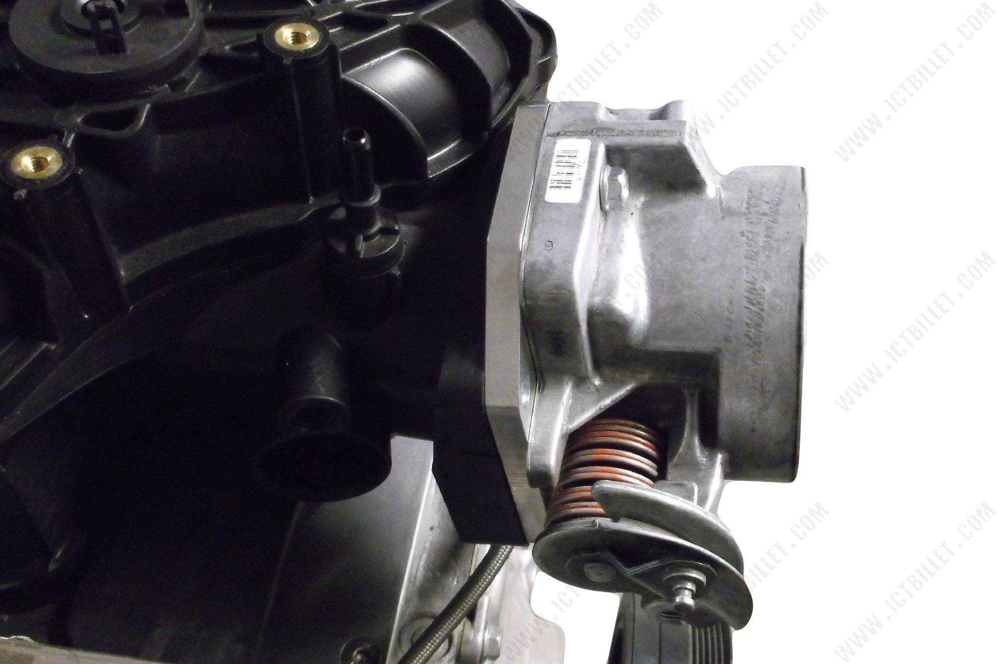 ICT Billet 3-Bolt Throttle Body to 4-Bolt Intake Adapter – Glenn's Auto ...