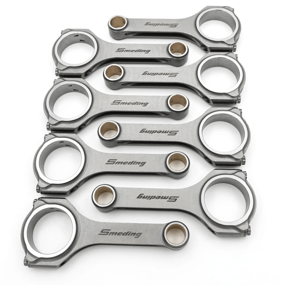 Smeding Performance GEN 3/4 LS 4340 FORGED H BEAM CONNECTING RODS (6.1 ...