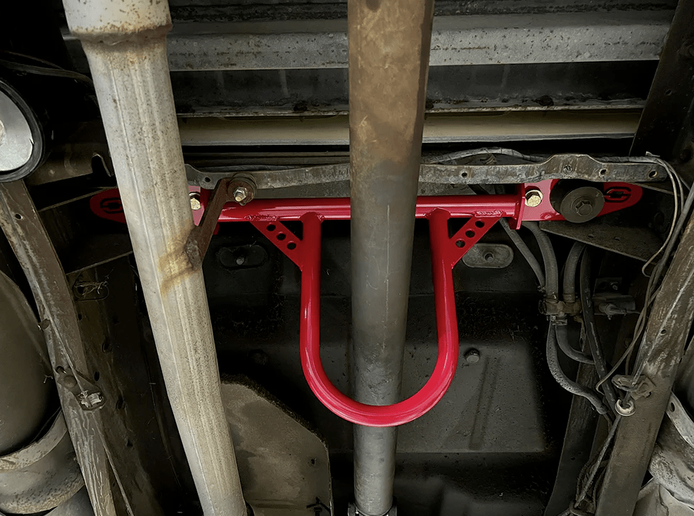 Speed Engineering Driveshaft Safety Loop & Frame Stiffener Brace 1973 ...