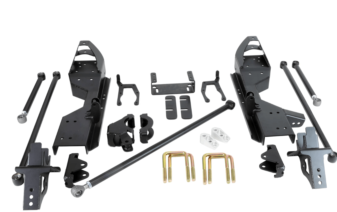 Ridetech 99-07 GM Truck (GMT800) Bolt-on 4-Link Coil-Over Rear Suspens ...