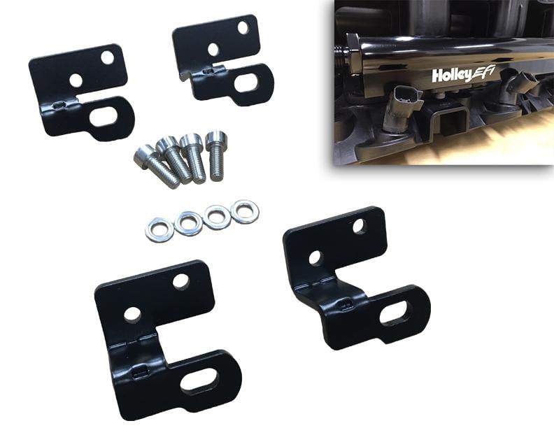 Holley EFI Fuel Rail Bracket Kit for TBSS/NNBS Intake Manifold – Glenn ...