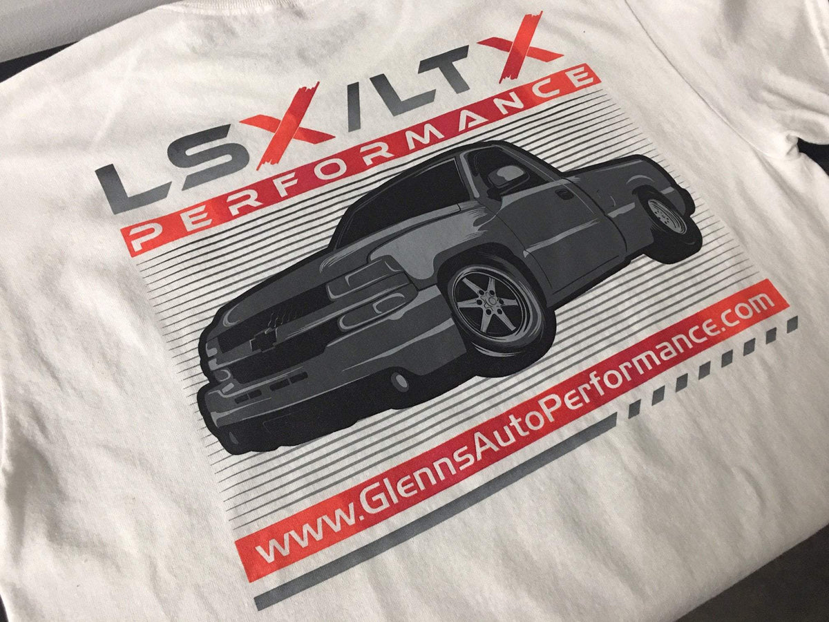 GAP LSx/LTx Truck T-Shirt (White) – Glenn's Auto Performance