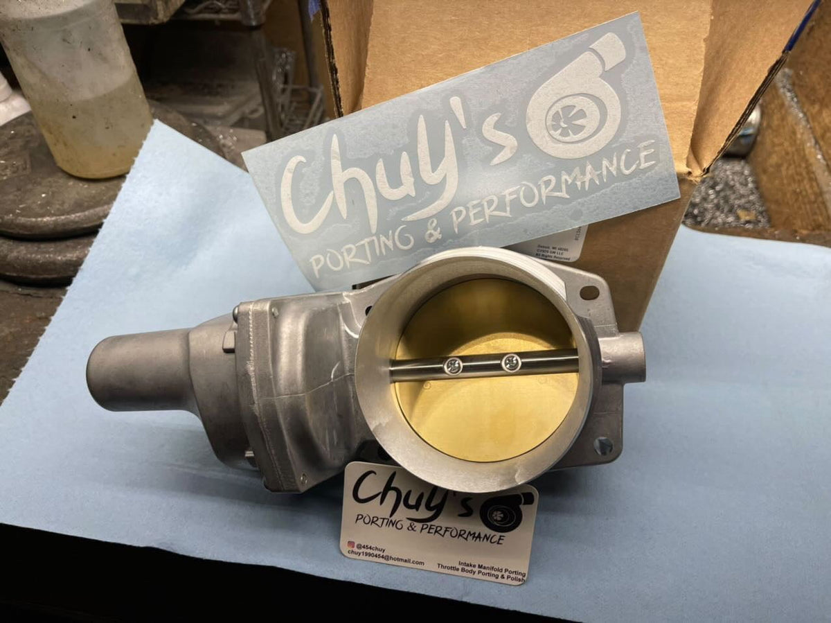 New OE GM LS3 90mm DBW Throttle Body (4-Bolt) - PORTED BY CHUY – Glenn ...