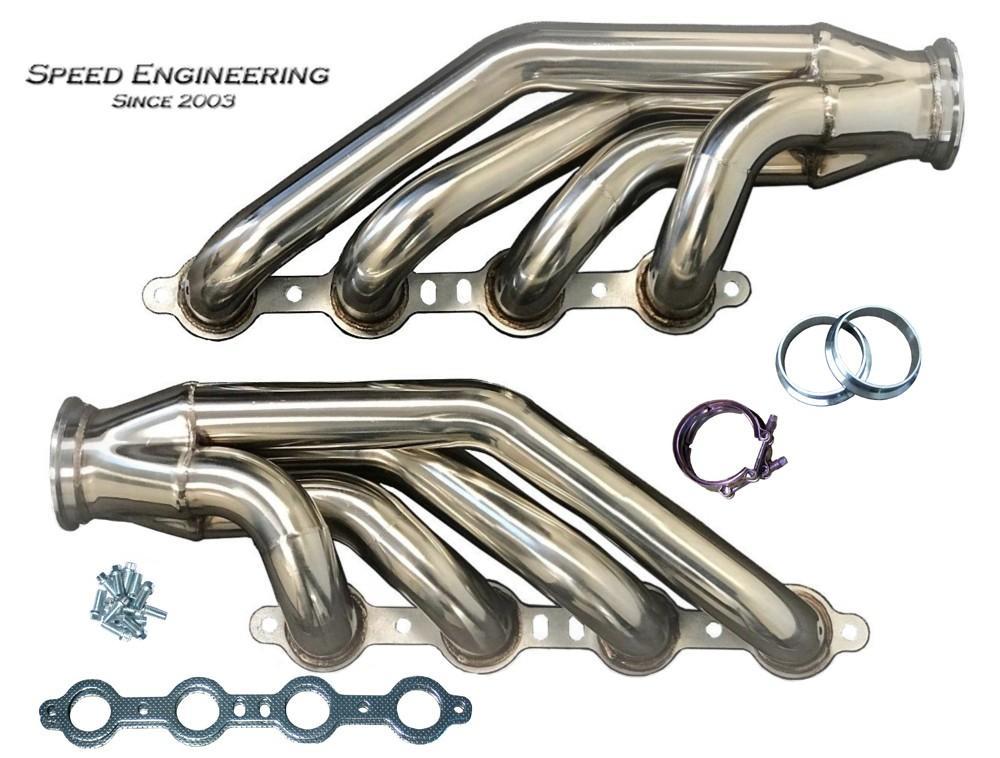 SPEED ENGINEERING LS TURBO HEADERS (FORWARD FACING) – Glenn's Auto ...