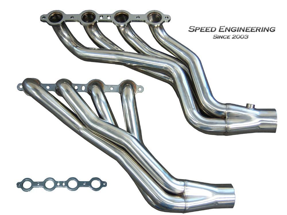 SPEED ENGINEERING LS SWAP LONG TUBE HEADERS 1982-1992 3RD GEN F-BODY ...