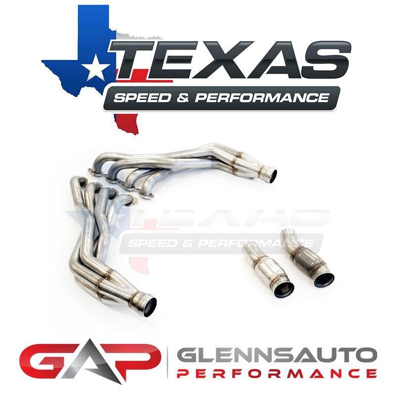 Texas Speed (TSP) 2016+ 6th Gen Camaro Long Tubes w/ Optional Catted X ...